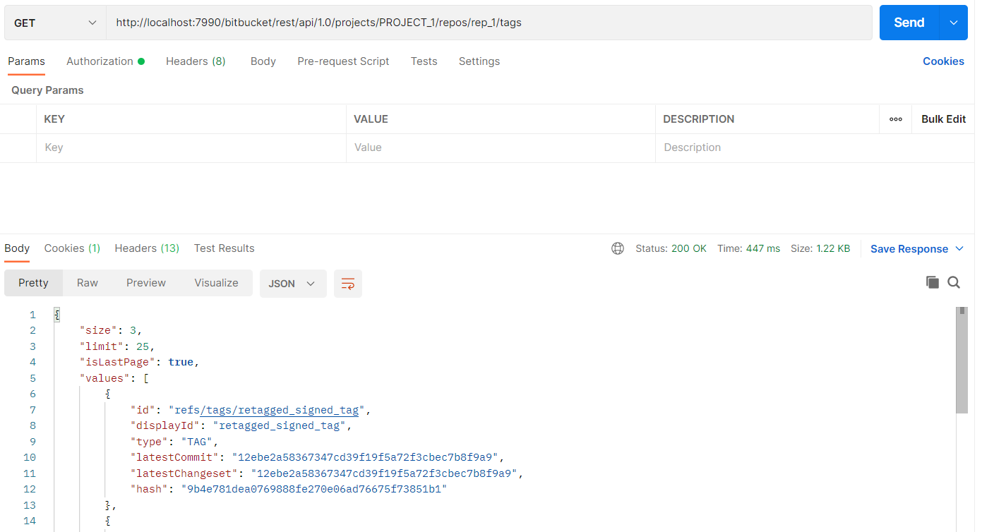Solved Create Tag Using Rest Api For Bitbucket Server