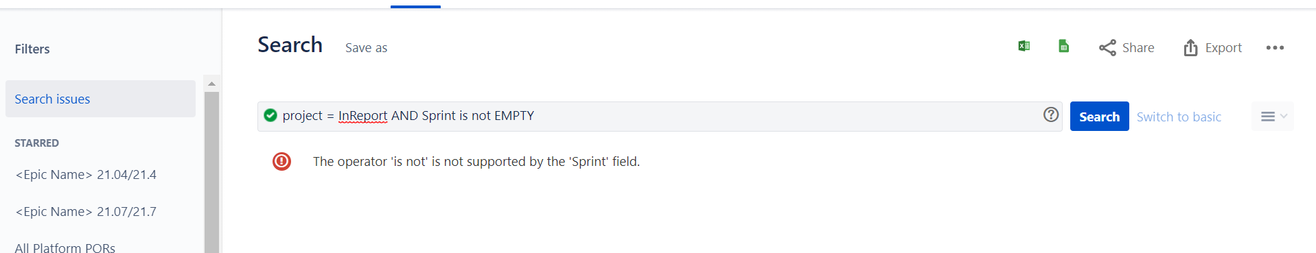 Common JQL queries for sprints in Jira Cloud - Atlassian Community
