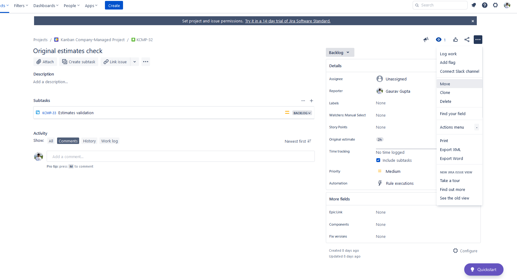 Solved: 「課題をサブタスクに変換」で「その他」や「サブタスクに変換」ボタンが見つからない