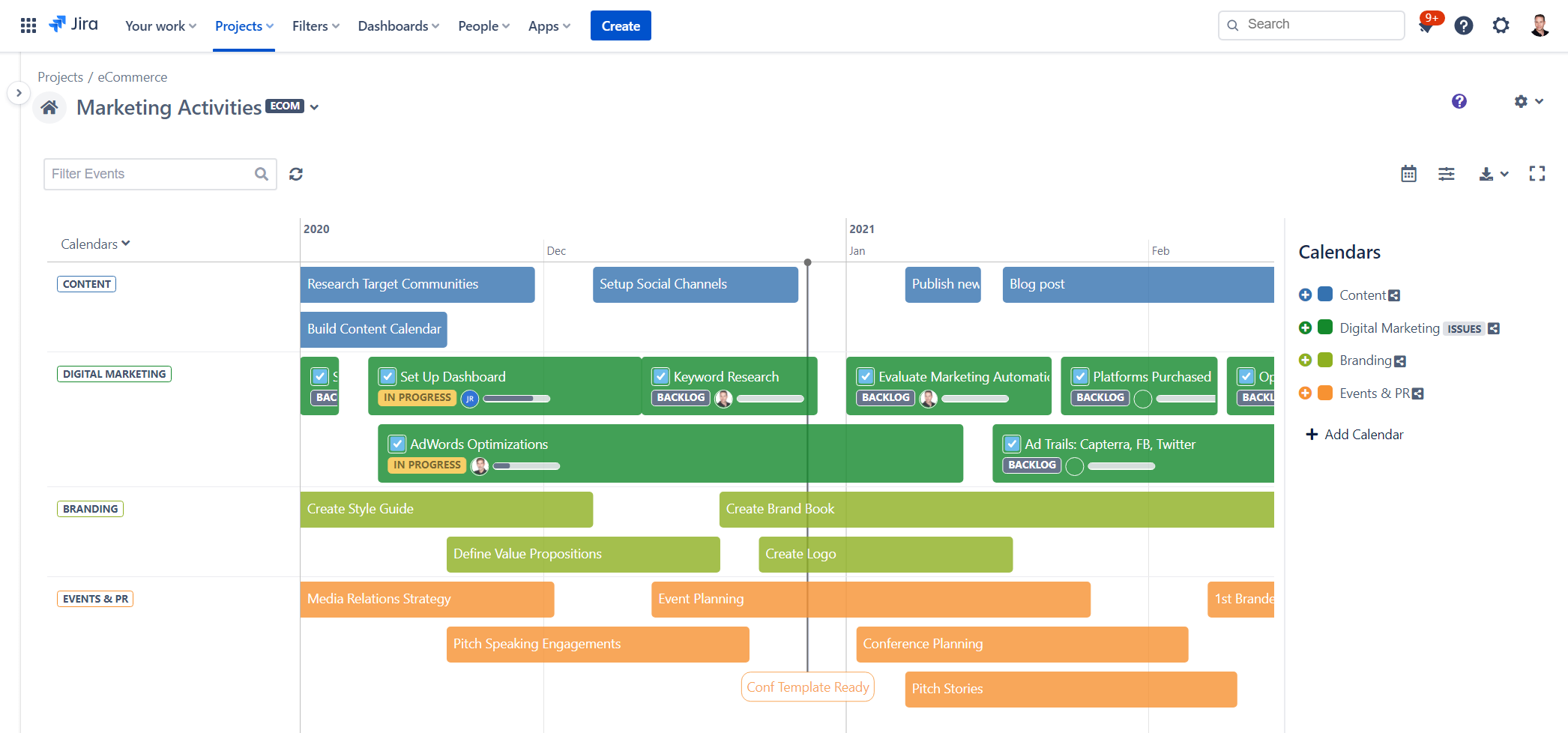 Addon similar to Roadmap to recommend?