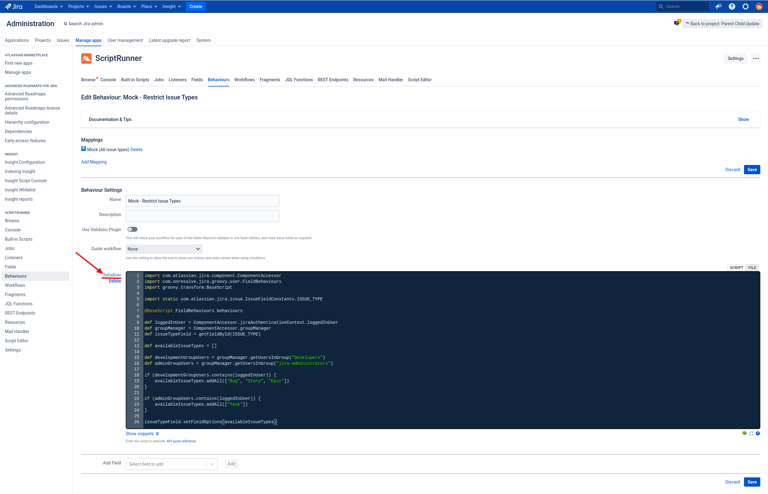 solved-scriptrunner-how-to-restrict-issue-type-creation