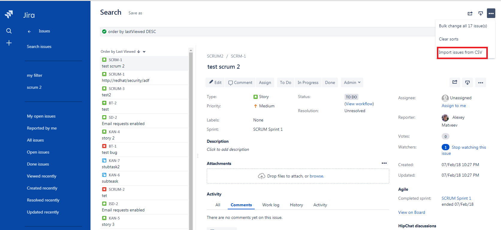 How Do I Bulk Upload Issues From Csv In New Jira 
