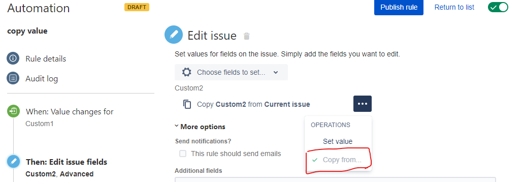 Solved: Copy custom field value Solved: Copy custom field value