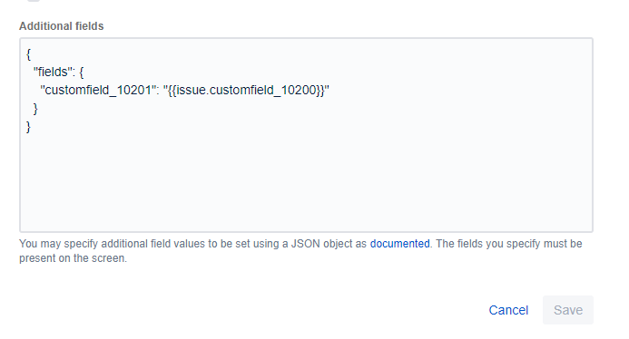 Solved: Copy custom field value Solved: Copy custom field value