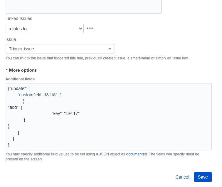 Jira Automation Adding Value In A Xray Field Usi 