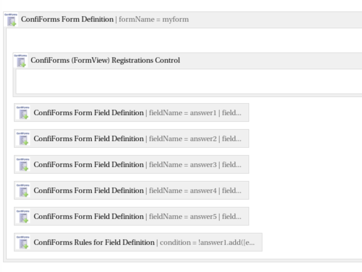 Confiforms How To Set Up Validations To Allow To