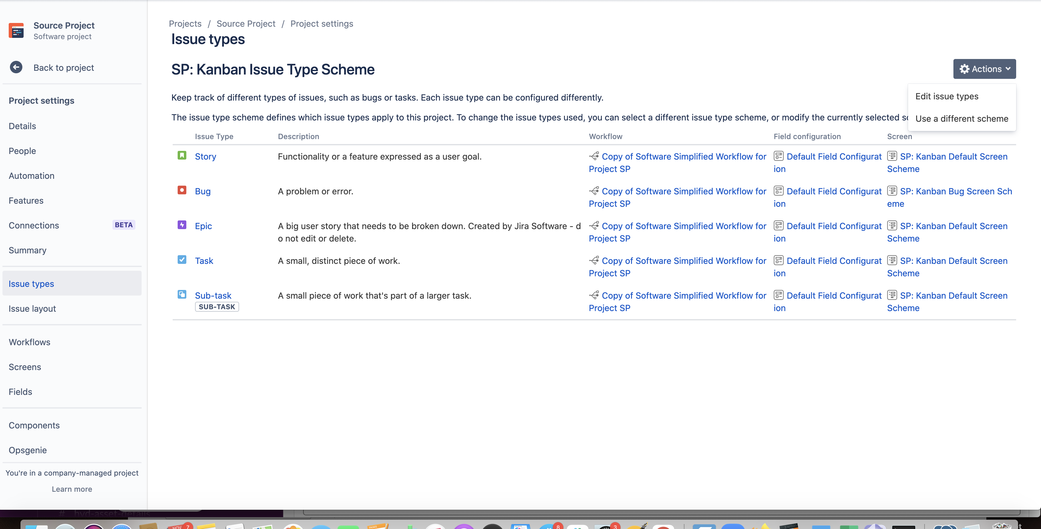 How To Change Issue Type Name