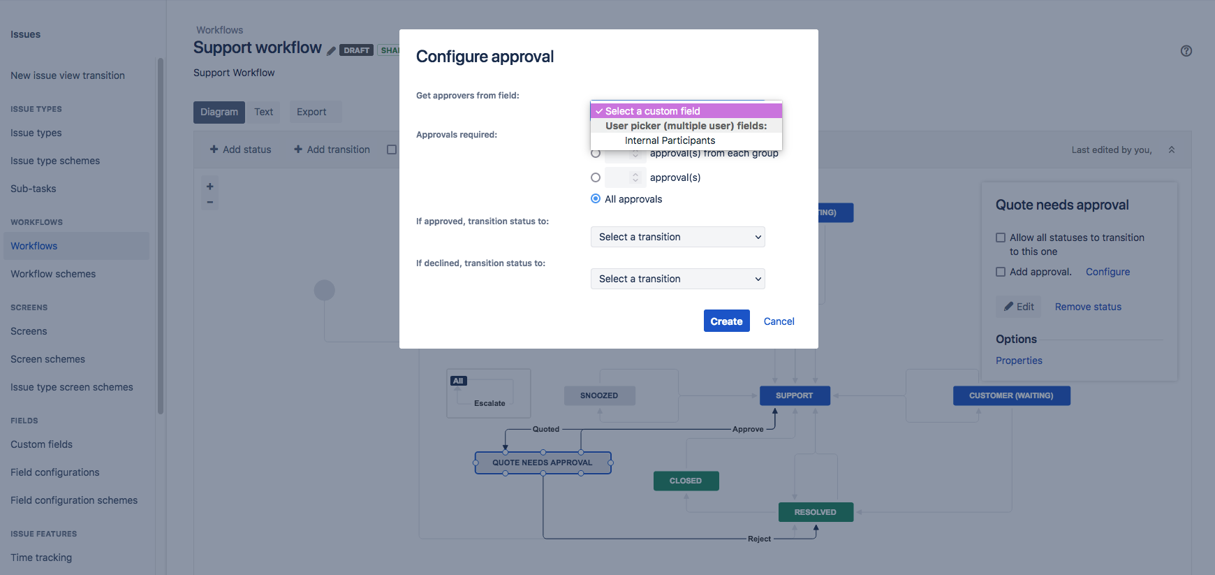 Configuring Approvers With User Picker Multiple U