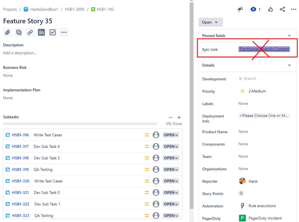 Solved: How do I change a story to an epic?