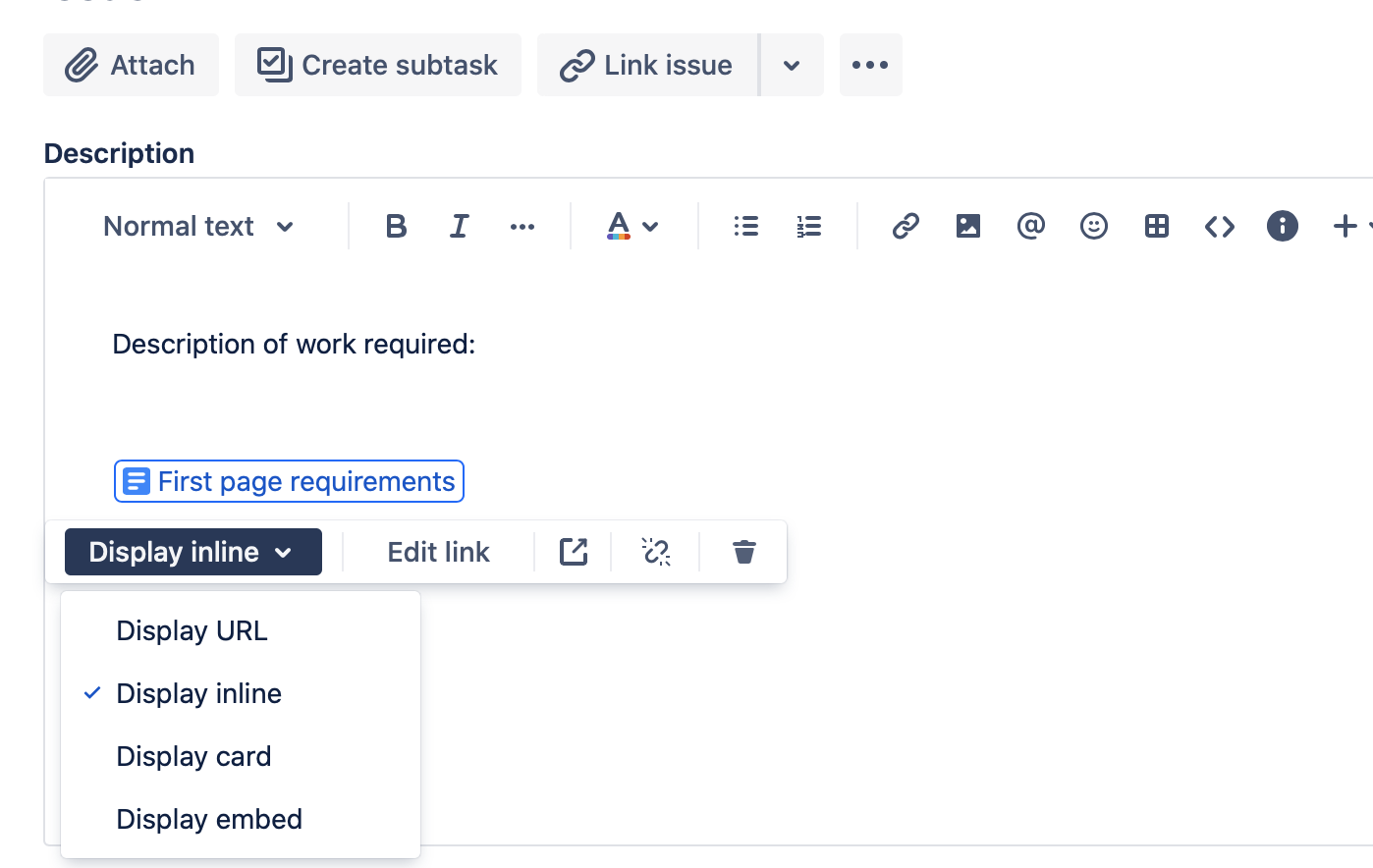 Embedded Confluence Pages In Jira Software