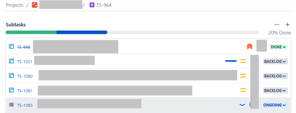 Solved: What is the relation between Epic and subtasks