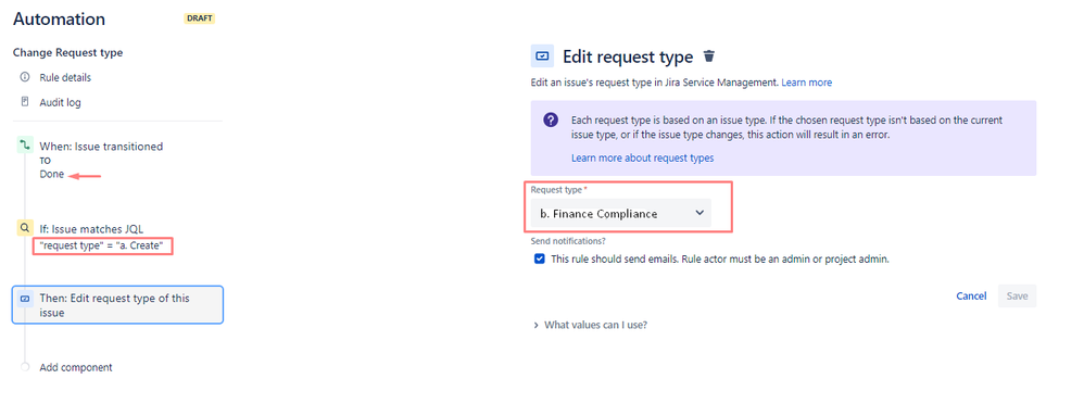 Jira Automation Migrate Issue From Request Type