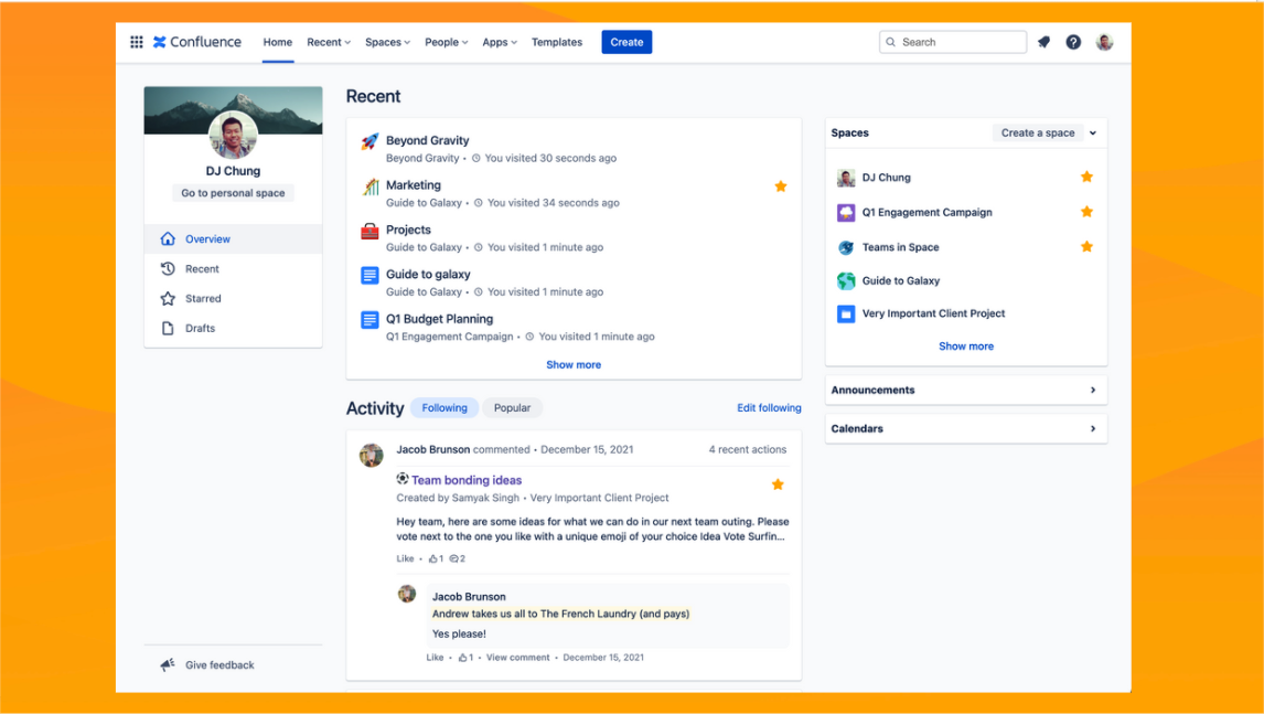 Whats New In Confluence Cloud January 2022 Edit Atlassian Community