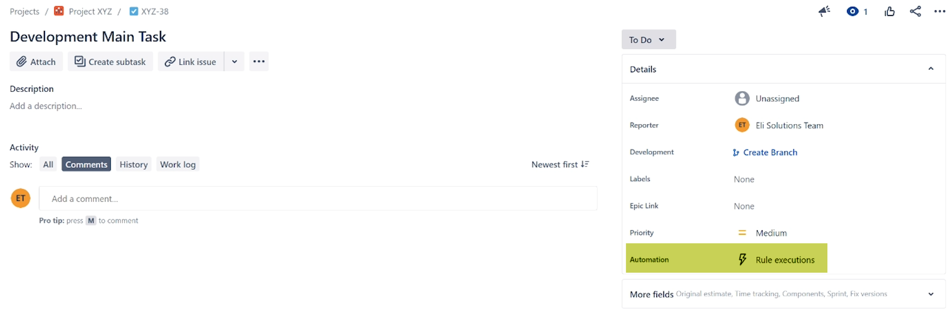 Jira Automation Create Sub Tasks With Manual Trig Atlassian Community