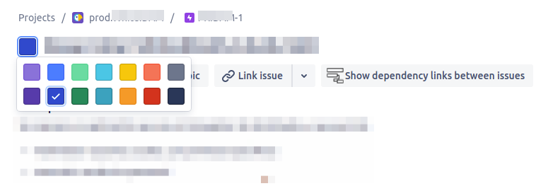 Solved: In the new JIRA version, how to change EPIC color?
