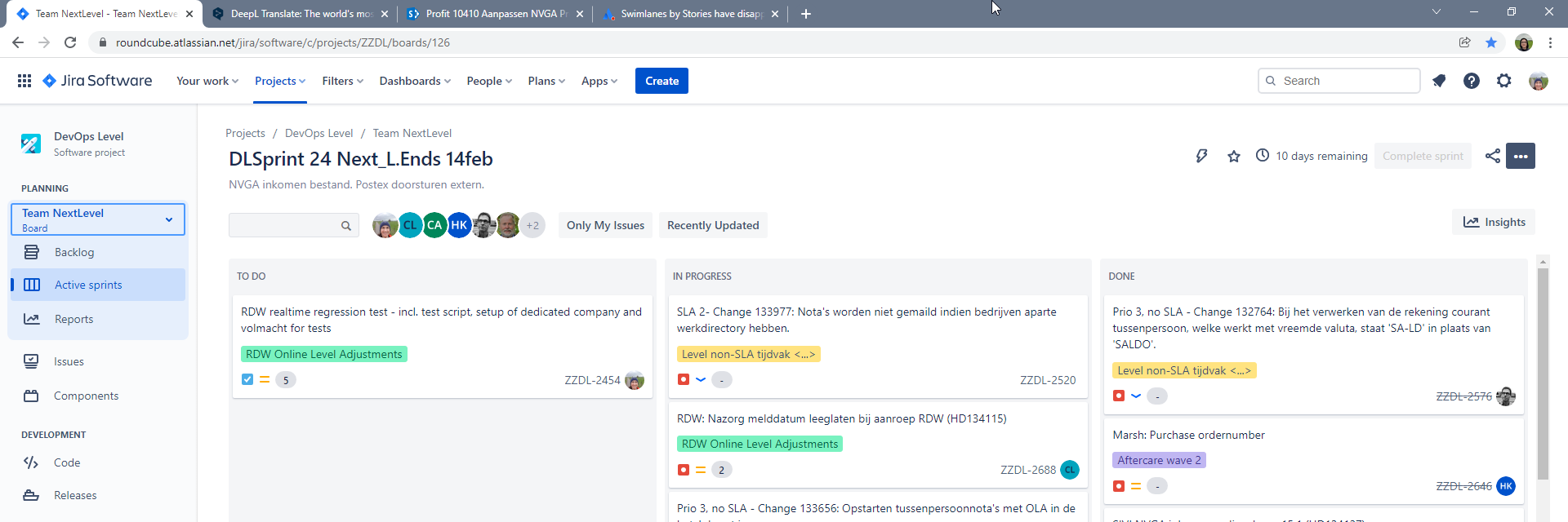 Solved: Swimlanes by Stories have disappeared for team kan...