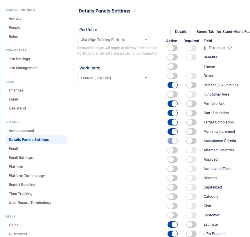 Jira And Jira Align Integration Jira Issue Field Atlassian Community