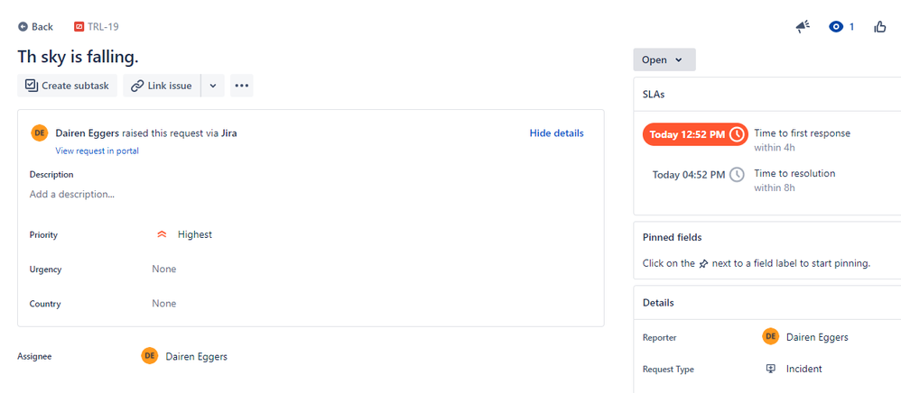 Cannot Update The Assignee On New Issue View Page