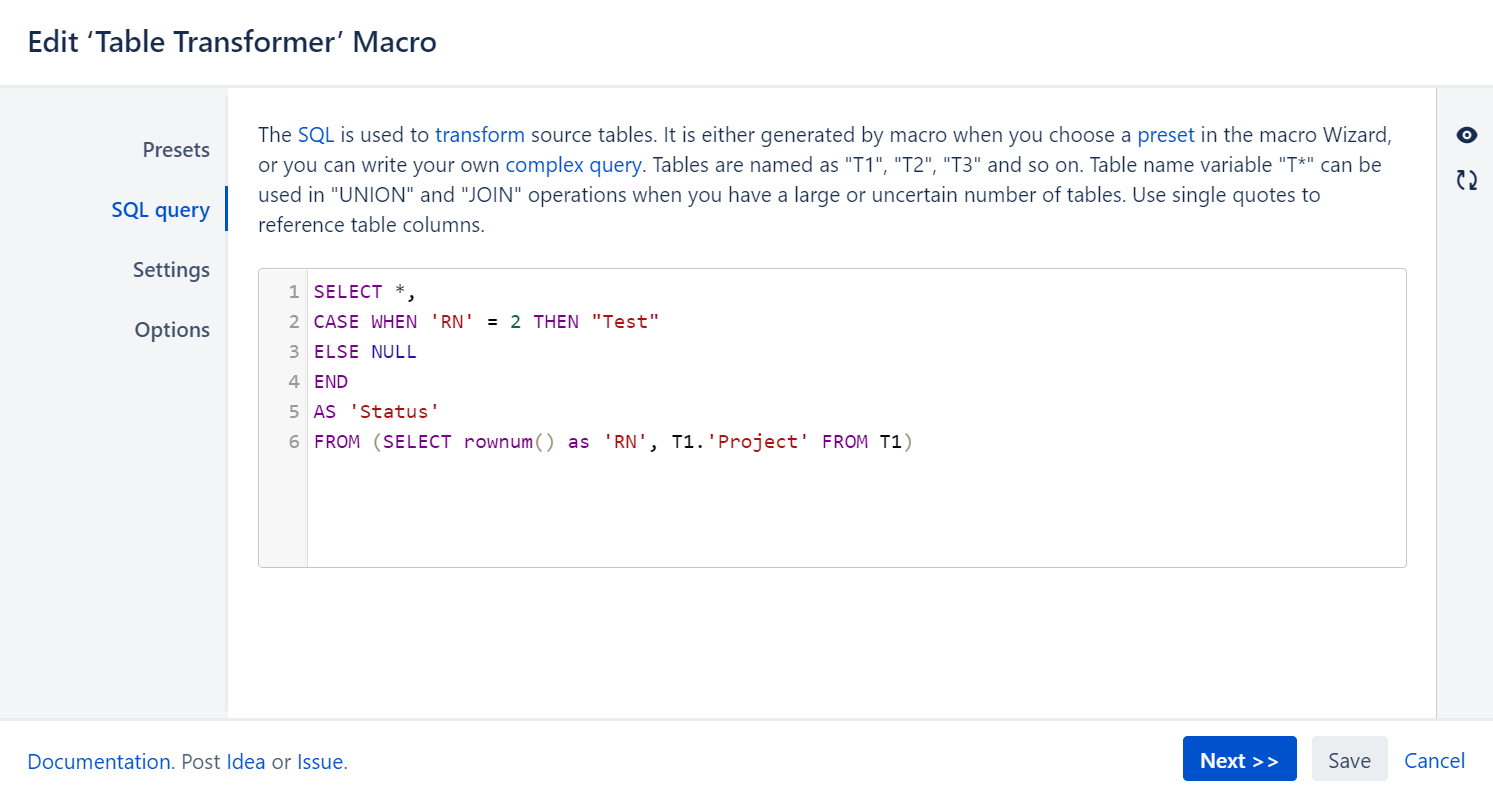 Solved: Table transformer - Multiple sql queries Solved: Table transformer - Multiple sql queries