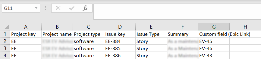 Solved Csv Import And Epic Link Error 