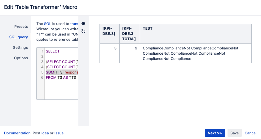 Solved Table Transformer Sql Query For Counting Values 1798