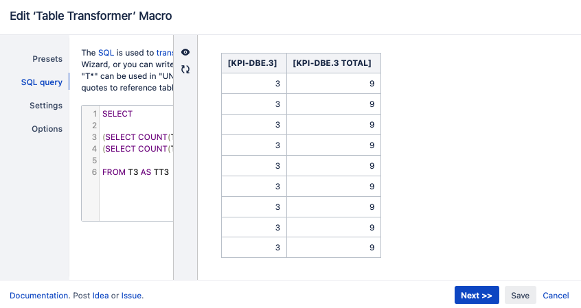 Solved Table Transformer Sql Query For Counting Values