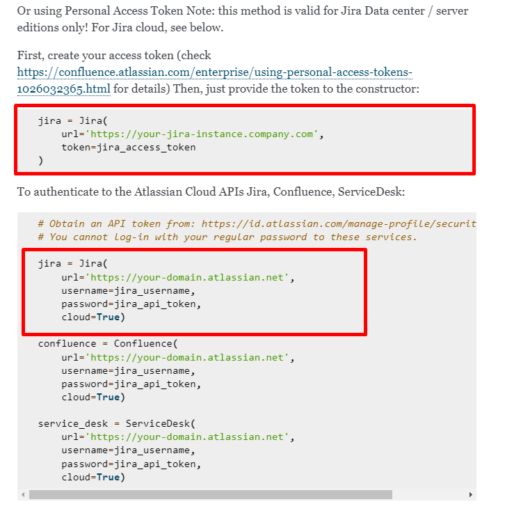 Accessing Jira With Python