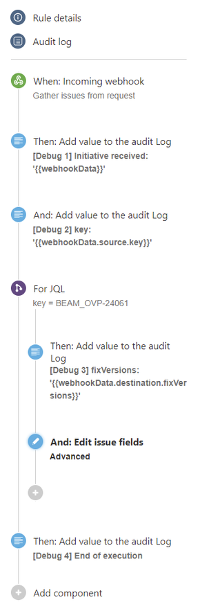 Solved Branching On Jql Failes For Incoming Webhook Trigg 