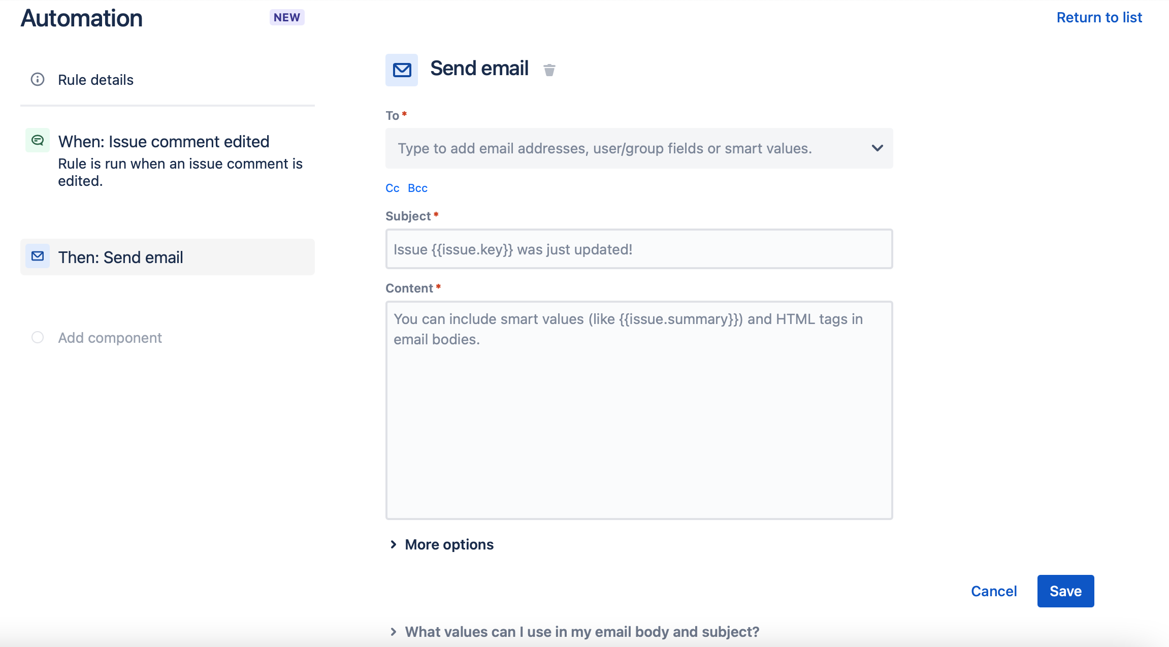 Can I Make Jira Cloud Send Notification Emails For