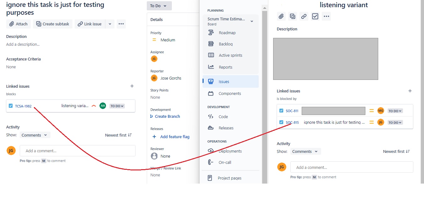 Advanced roadmaps: dependency lines between projec...
