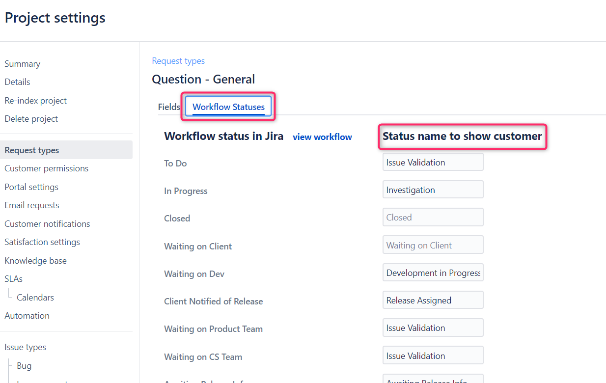 Solved How Do I Access And Edit The Workflow Statuses Tab