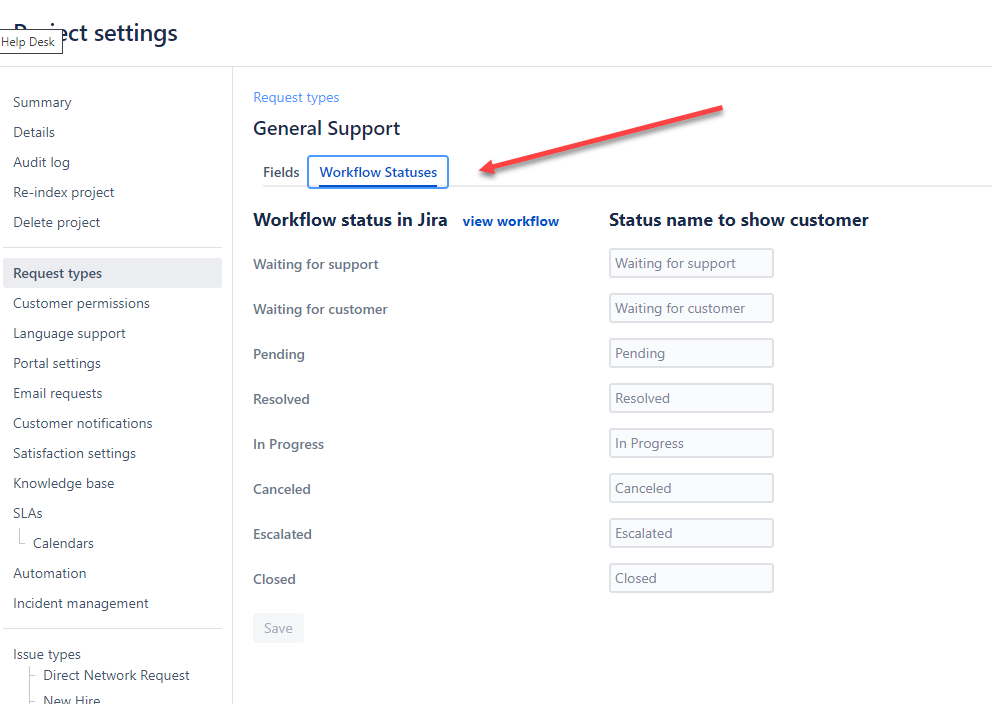 Solved How Do I Access And Edit The Workflow Statuses Tab