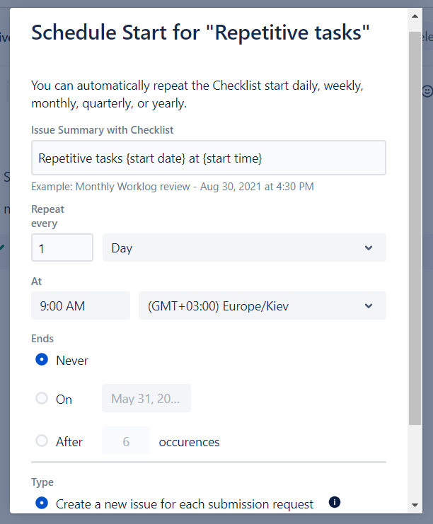 Solved: How to create a task list template?