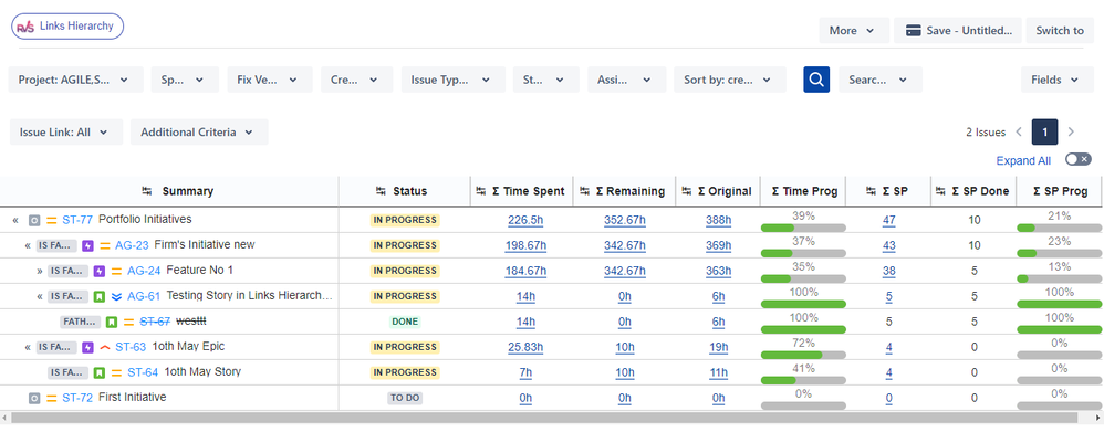 Solved: Jira different hierarchy levels for projects