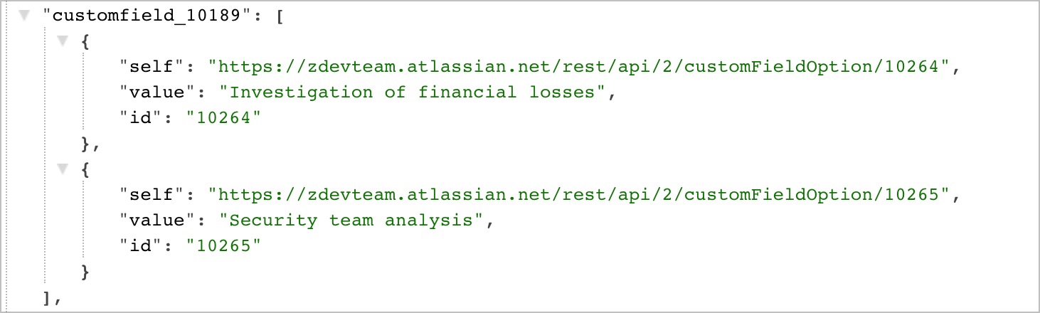 Solved: Opsgenie: extra properties filtering