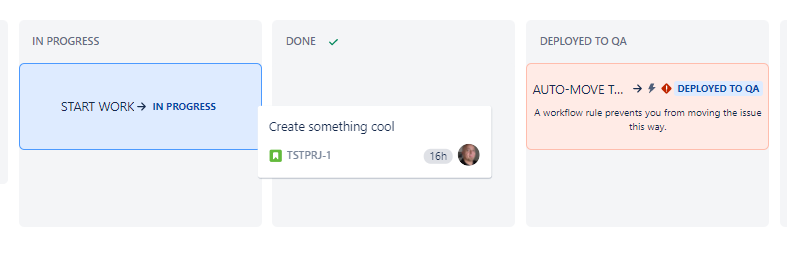 How To Restrict Workflow Transition To Automation