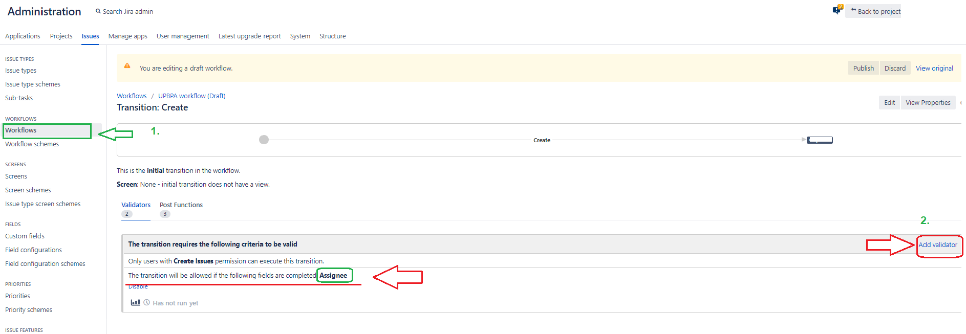 Solved: Assignee REQUIRED