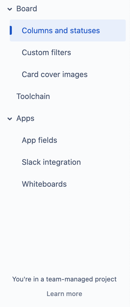 Solved How To See Columns And Statuses Link In Team Man