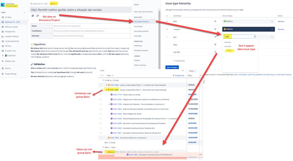 Known limitations of Jira Product Discovery - Atlassian Community
