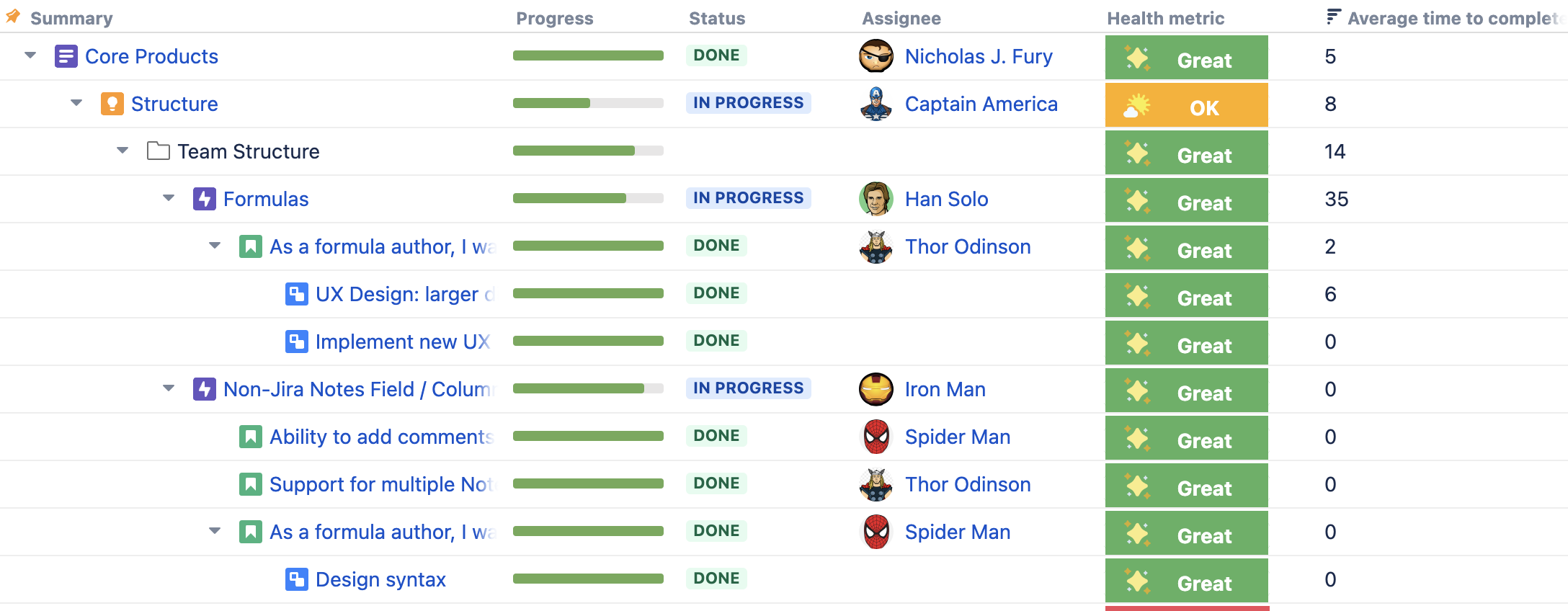 Excel like Formulas And Conditional Formatting In Atlassian Community