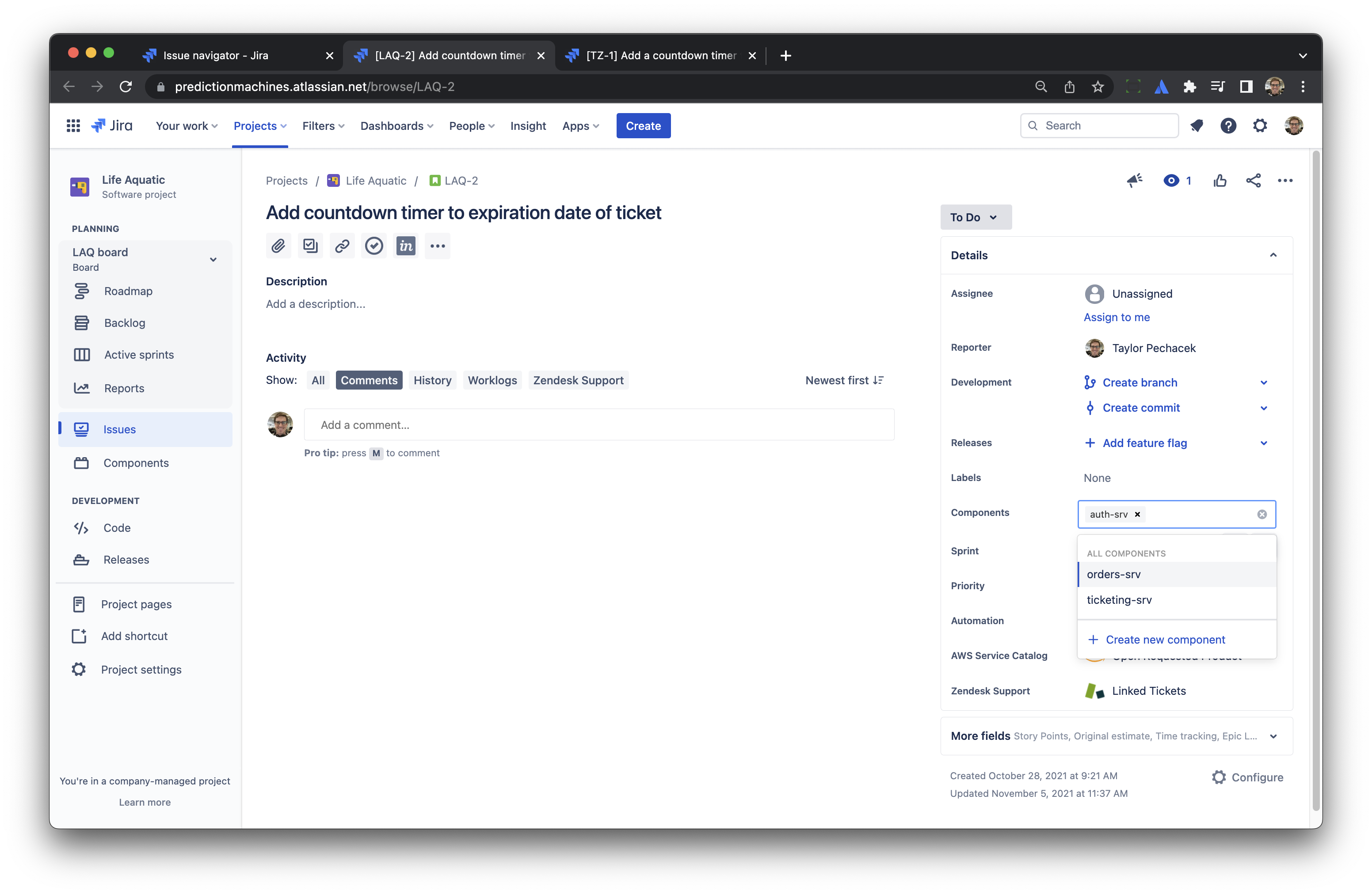Feedback after starting to onboard Compass