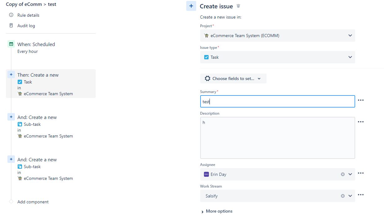 Automation Tasks And Subtasks
