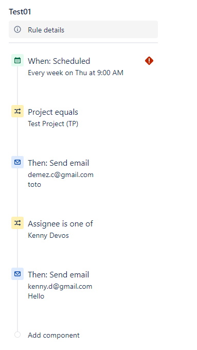 Solved Jira Automation Send Email To Different Recipien