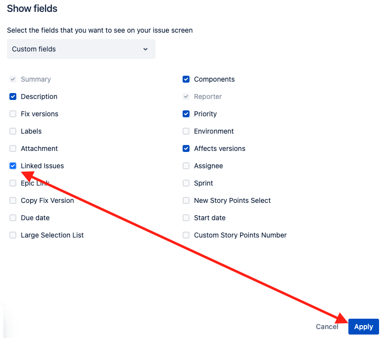 Solved Using The Create Linked Issue Is Not Linking The