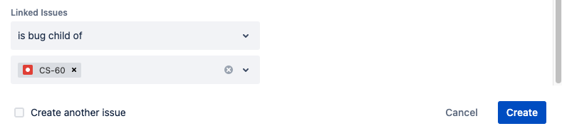 Solved Using The Create Linked Issue Is Not Linking The