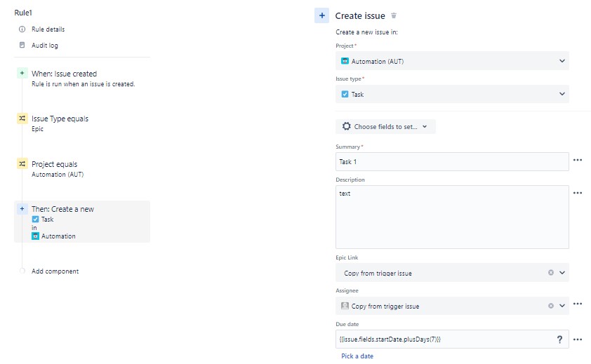 Automation In Jira Problem With Due Date