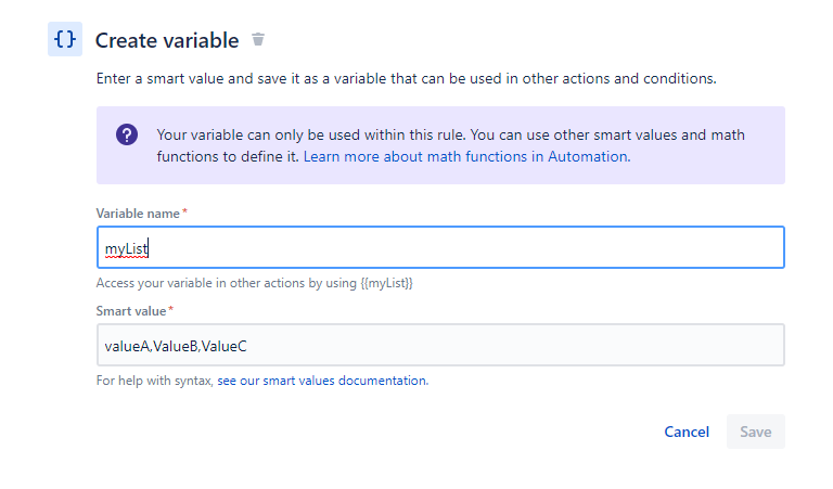 Solved Create A Custom List Object To Loop Through Jira