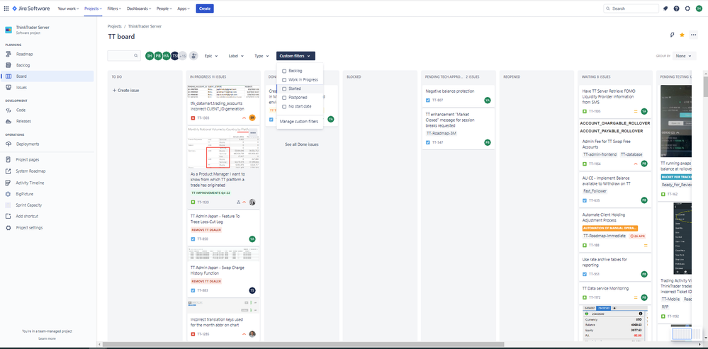 Issues not appearing on a Kanban board. Team manag...