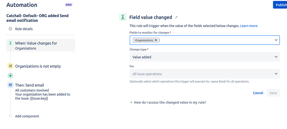 Solved: Automation: How to trigger an automation rule if a... Solved: Automation: How to trigger an automation rule if a...