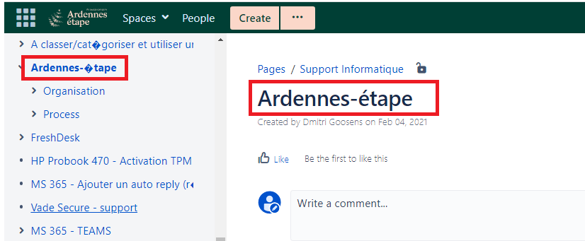 After Updating Confluence The Accented Characters 